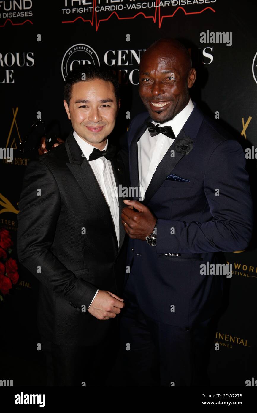 David Luu and Jimmy Jean-Louis attending the Heart Fund Gala at Carlton ...