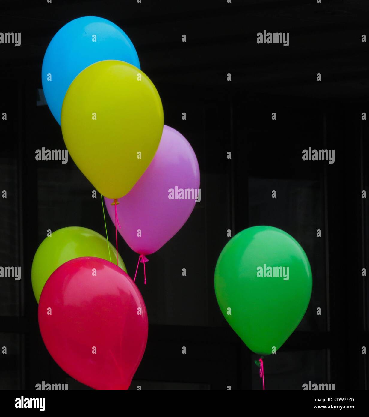 Multi Colored Balloons Stock Photo - Alamy