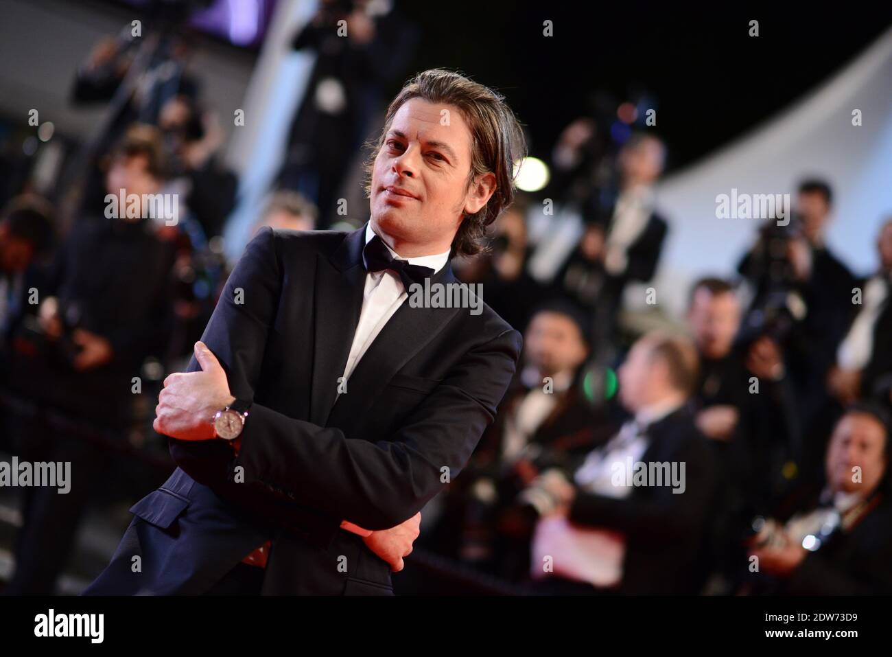 Benjamin Biolay arriving at the Palais des Festivals for the screening ...