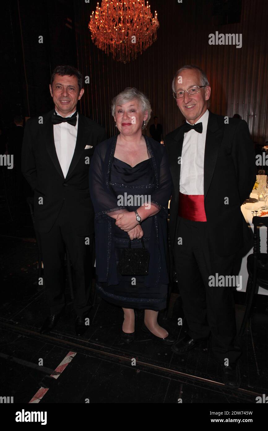 British Ambassador to France Sir Peter Ricketts and his wife attending ...