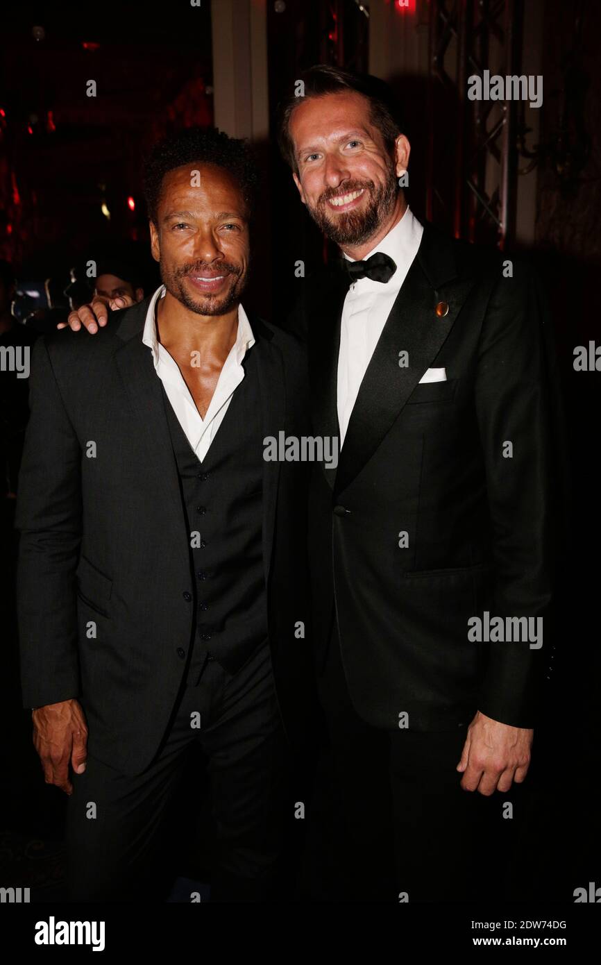 Gary Dourdan and Sam Bobino attending the Heart Fund after party at ...