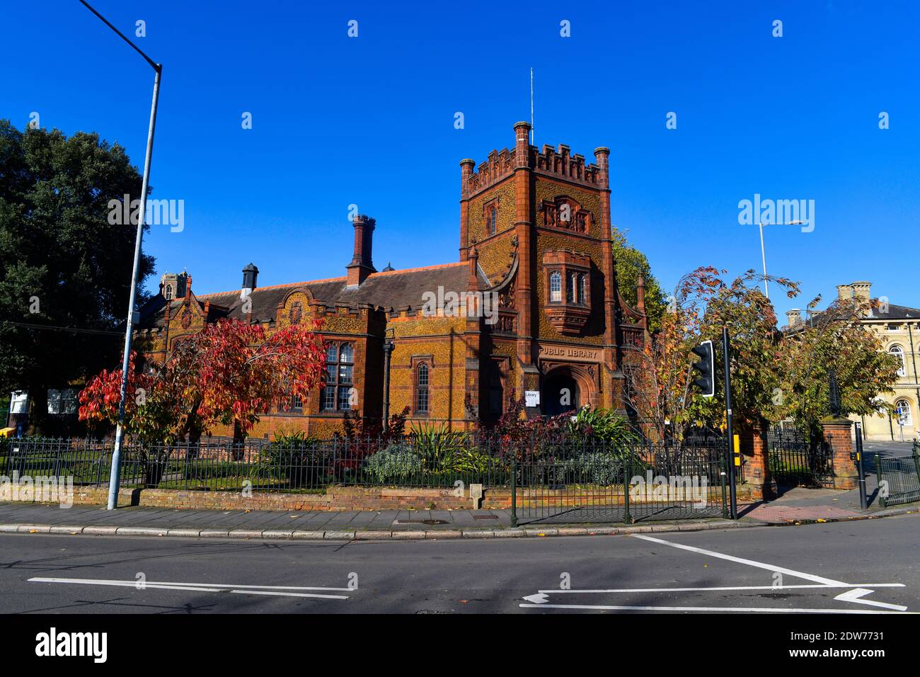 The Carnegie Library, Kings Lynn Stock Photo - Alamy