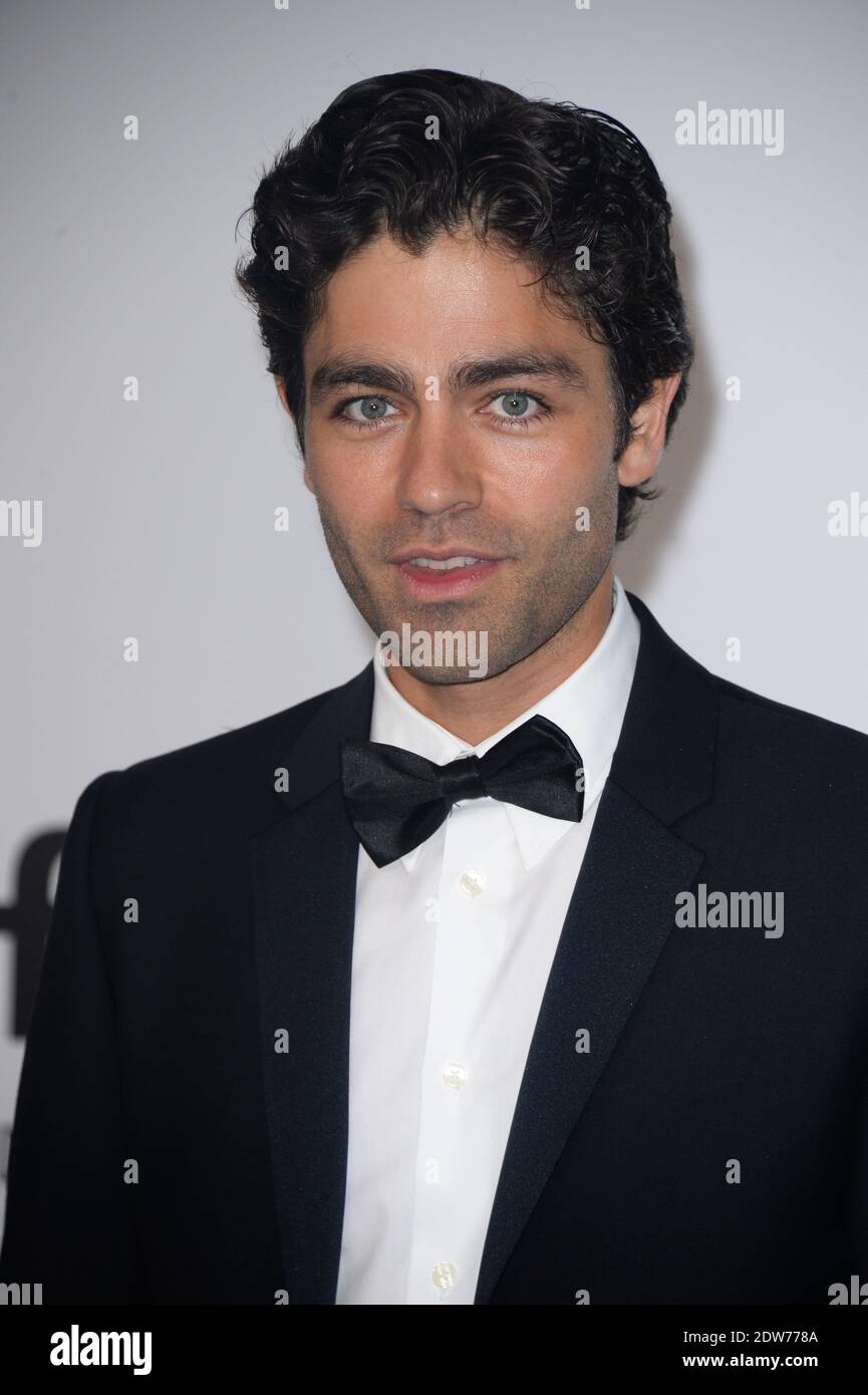 Adrien Grenier arriving at amfAR's 21st Cinema Against AIDS Gala ...