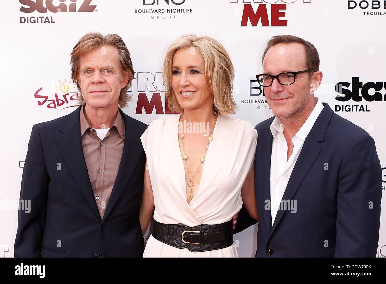 William H. Macy, Felicity Huffman and Clark Gregg attend the premiere ...