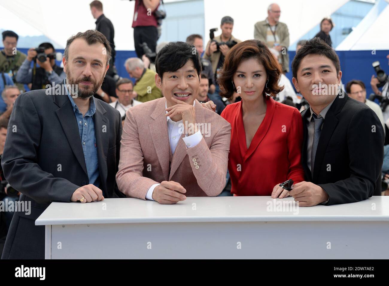 Director Chang, Yu Jun-Sang, Kim Sun Ryoung, Frederic Cavaye at the ...