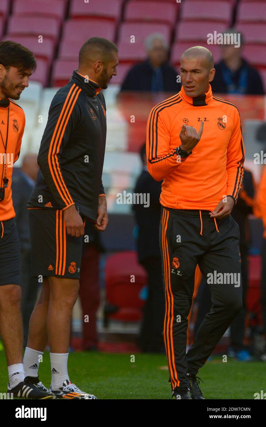 New Real Madrid Coach Zinedine Zidane - New Real Madrid Coach Zinedine ...