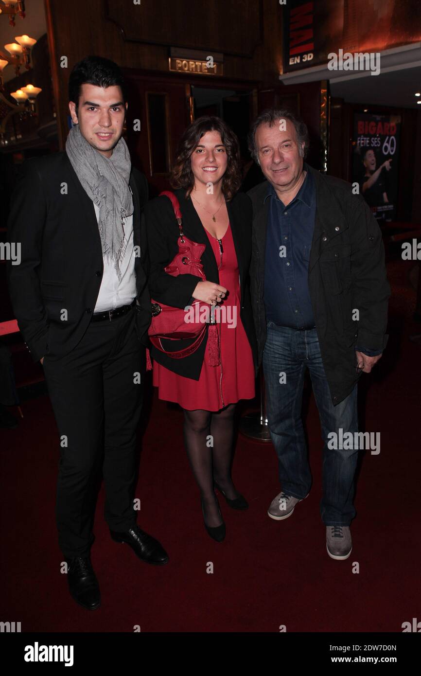 Daniel Russo, his daughter Charlotte and her Boyfriend Davy attending ...