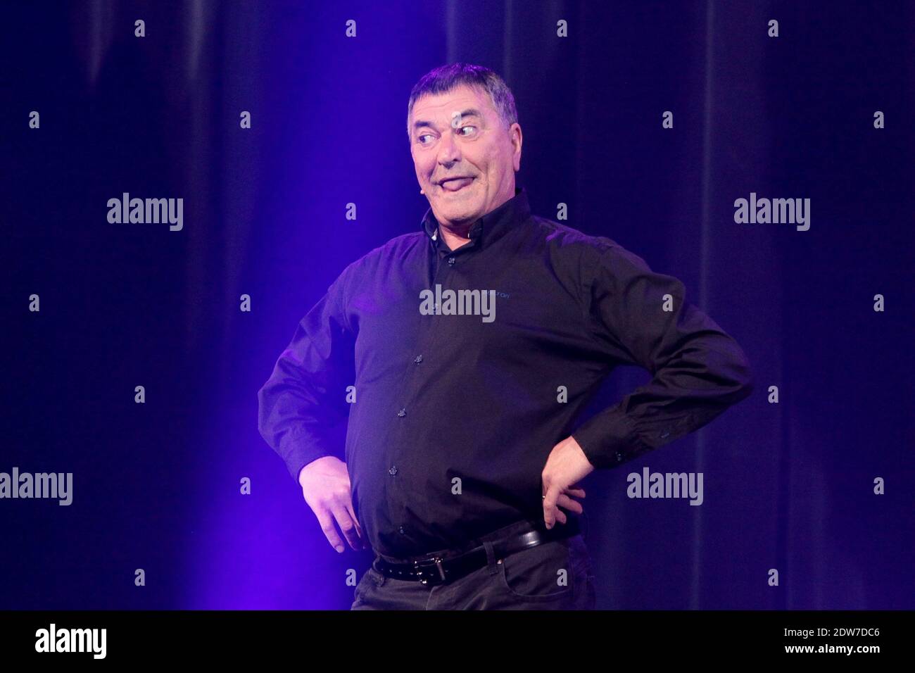 Jean-Marie Bigard performs on stage for his one man show of "Bigard ...