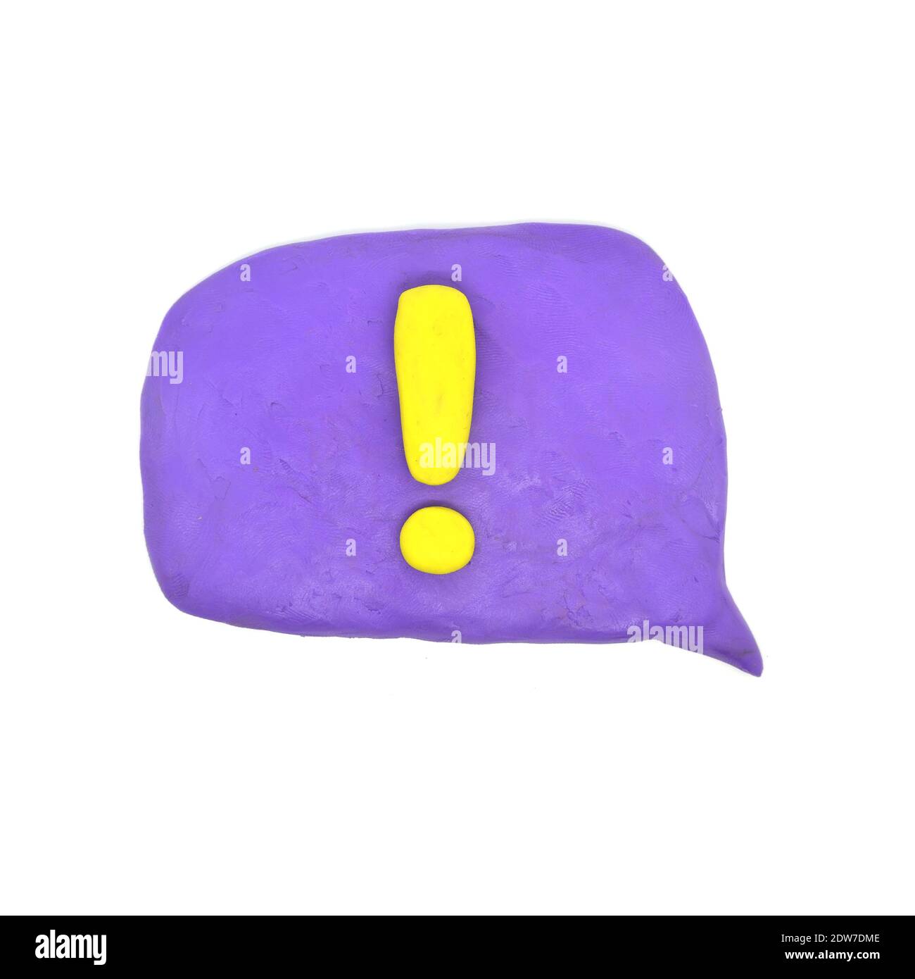 Exclamation mark speech Cut Out Stock Images & Pictures - Alamy