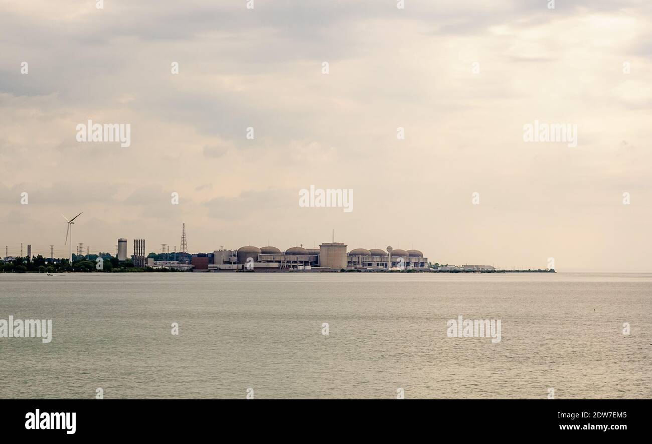 PICKERING, ONTARIO, CANADA - JULY 06, 2019: The Pickering Nuclear ...