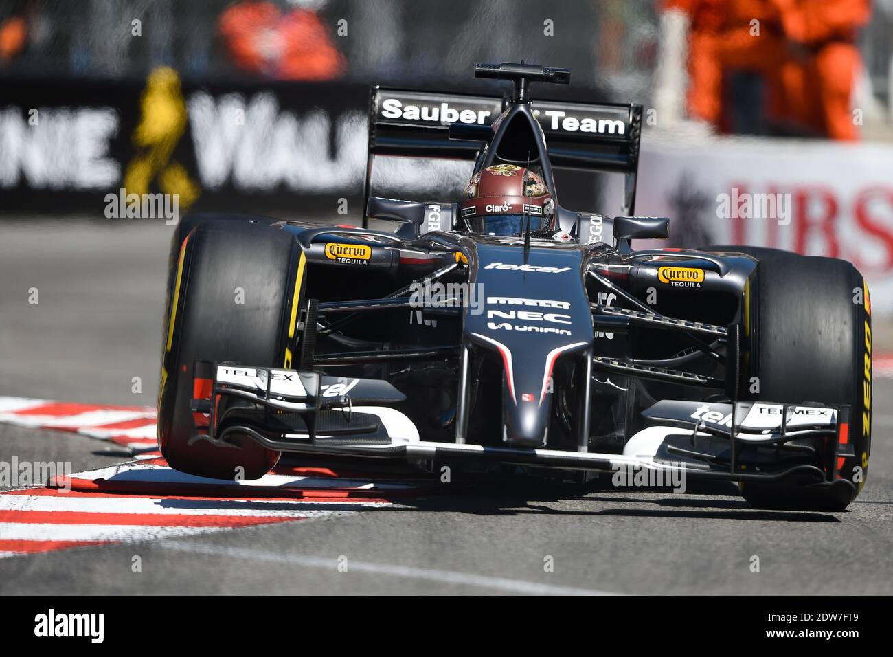 Adrian Sutil and Sauber F1 Team drives during qualifying ahead of the ...