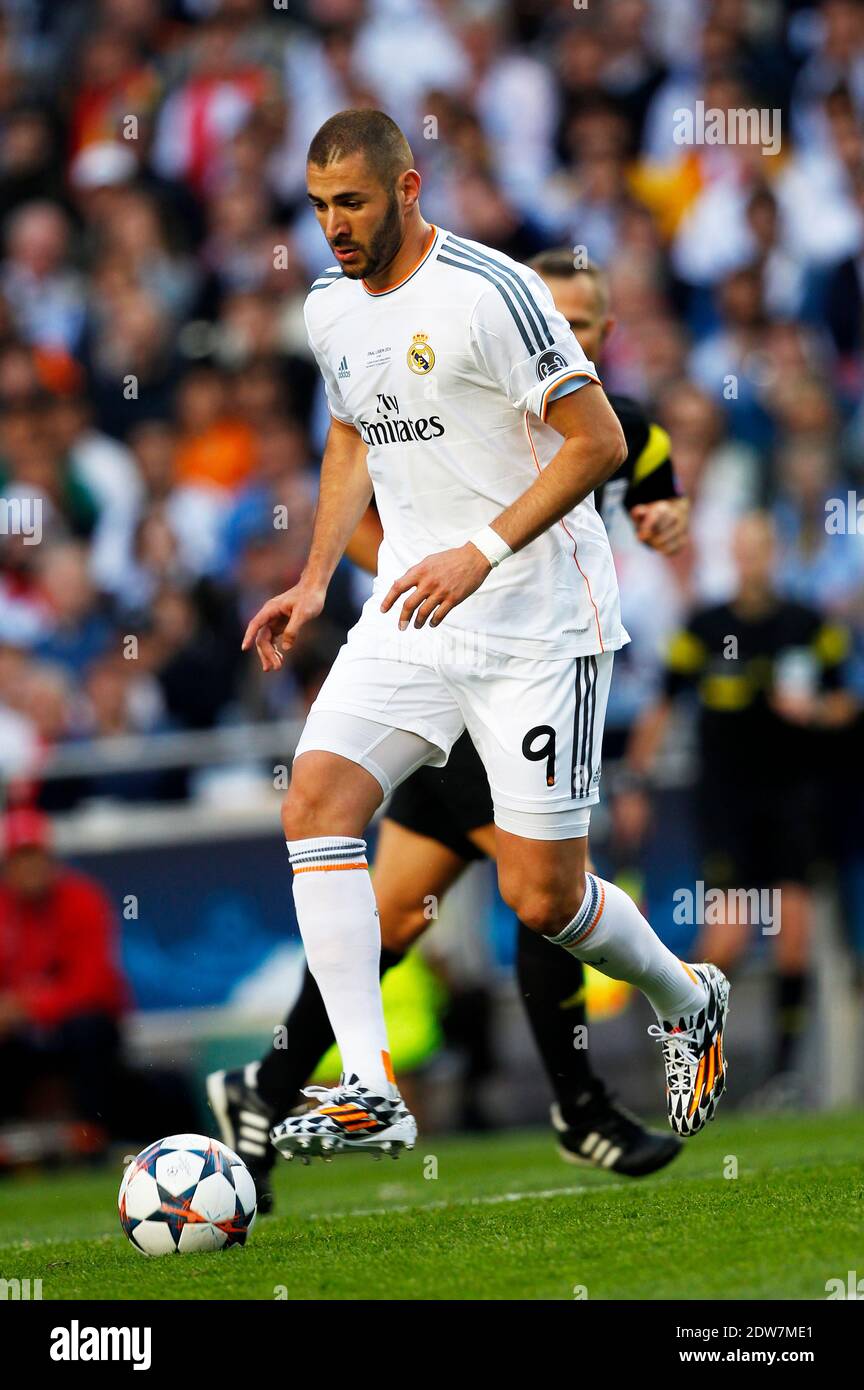 Real Madrid's Karim Benzerma during the UEFA Champions League Final ...
