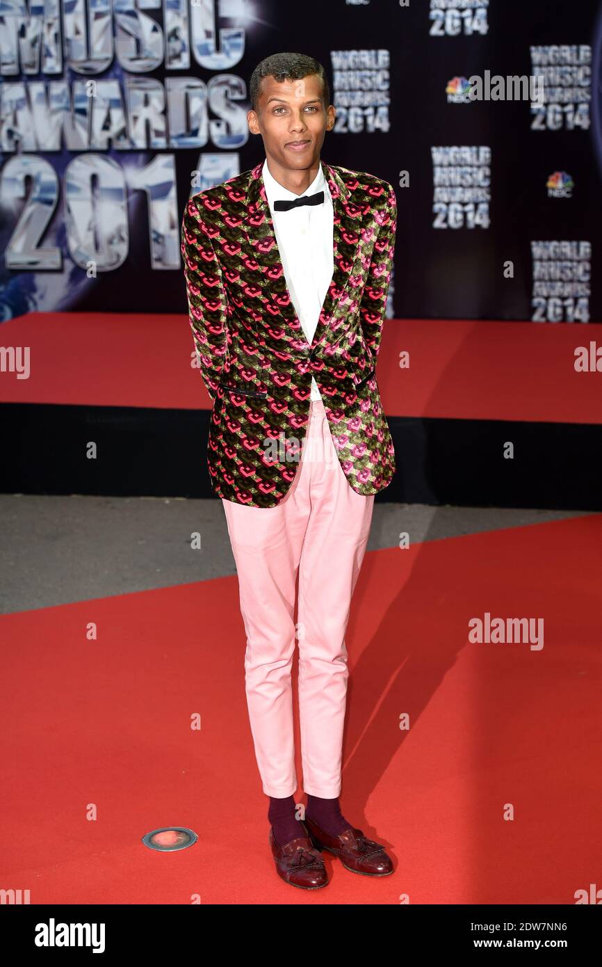 Stromae attending the World Music Awards held at the Sporting Club of ...