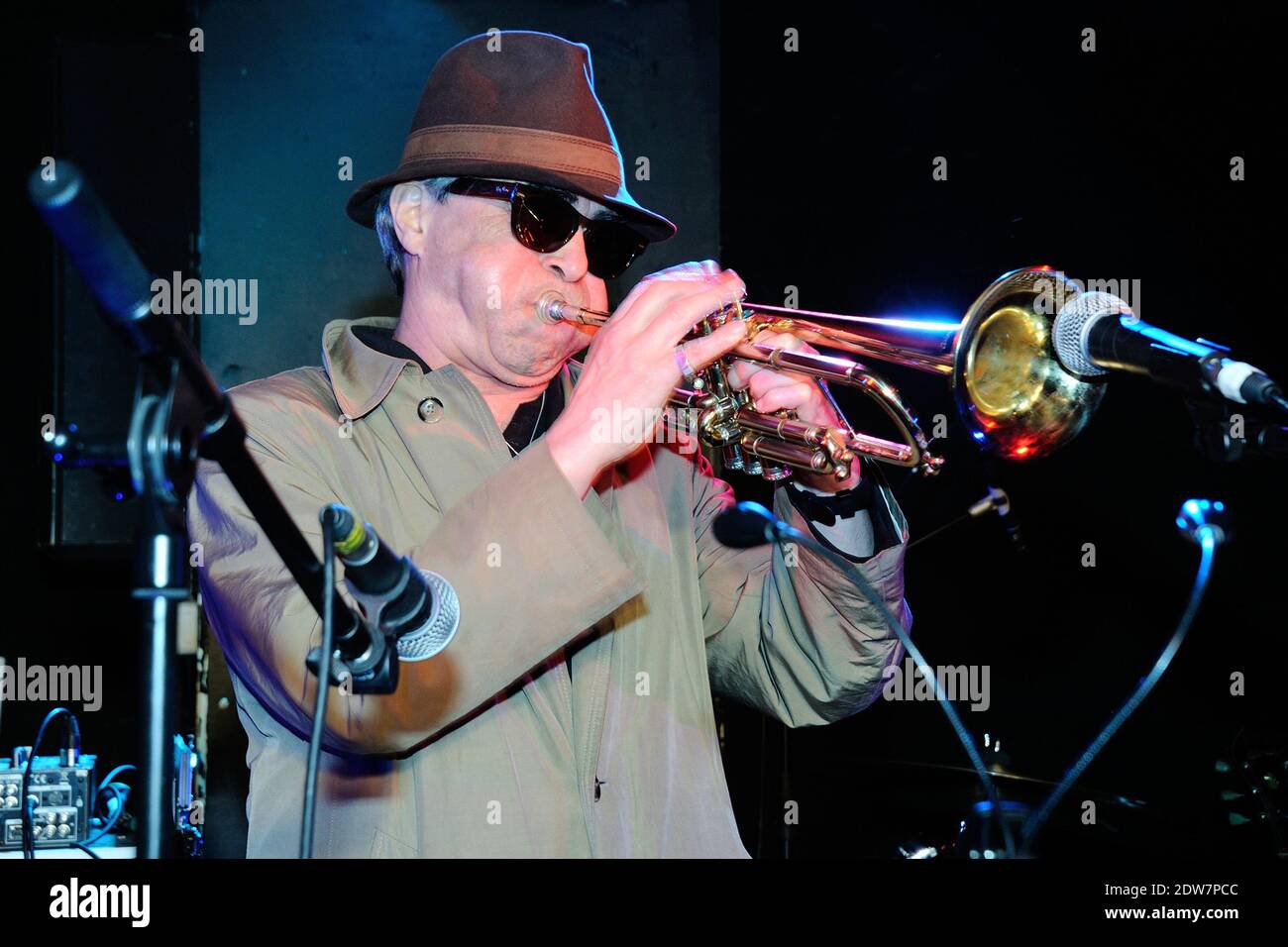 Jac Berrocal performing during the Vince Taylor party at Jane Club in ...