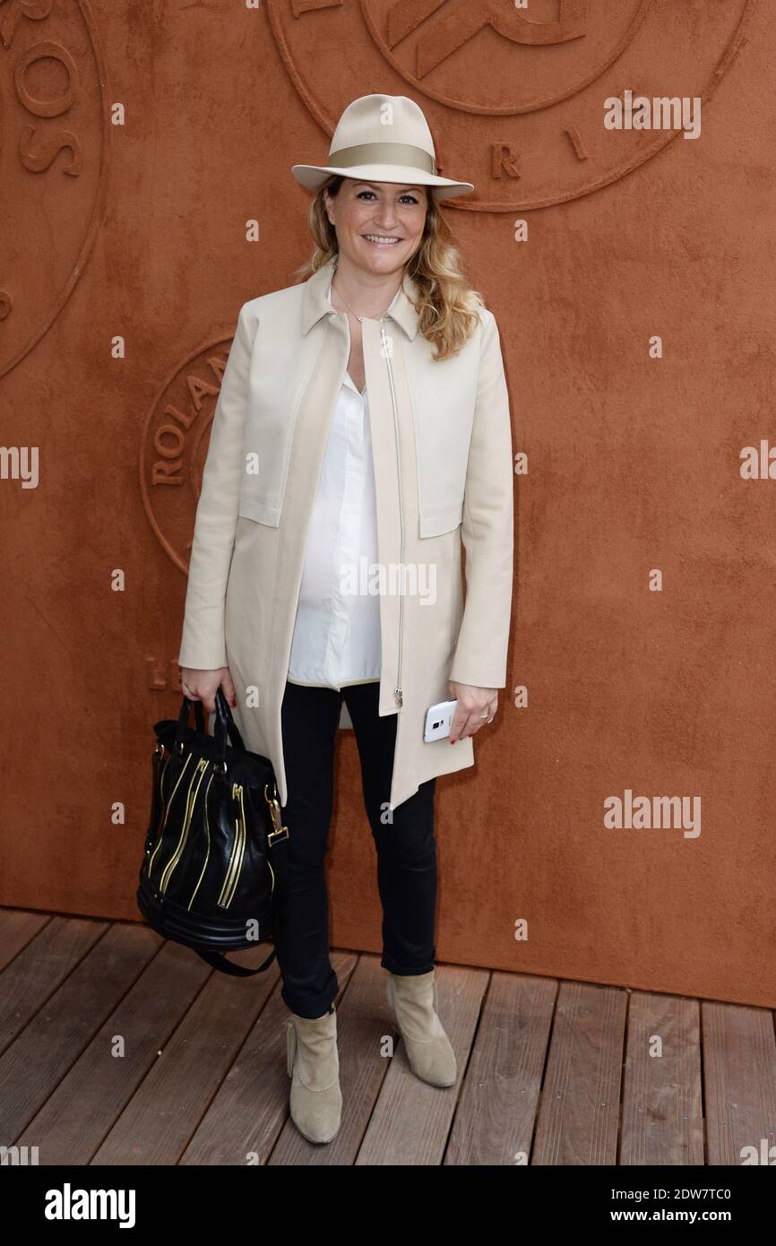 Astrid Bard stopping by the Village, the VIP quarter of the French ...