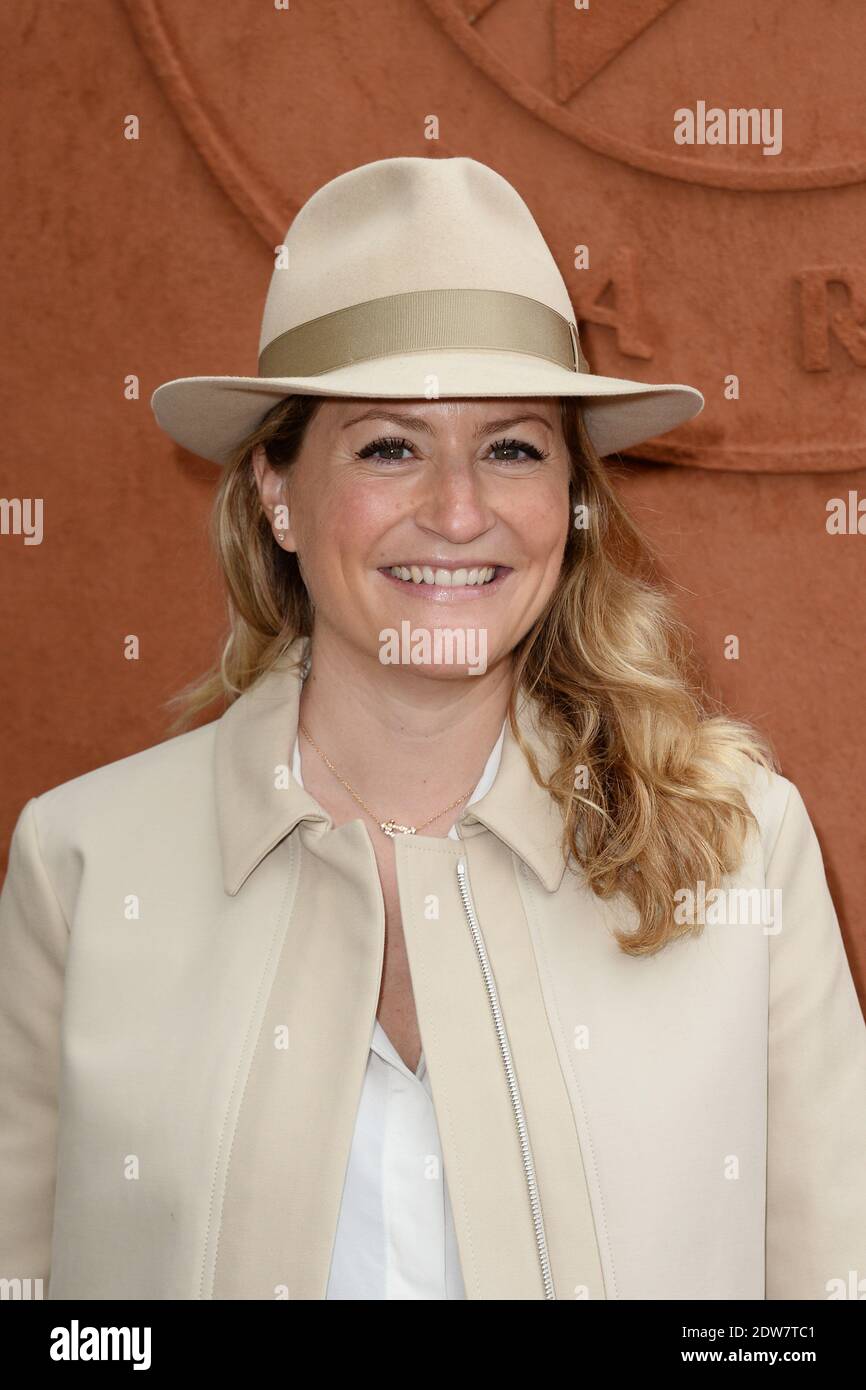 Astrid Bard stopping by the Village, the VIP quarter of the French ...