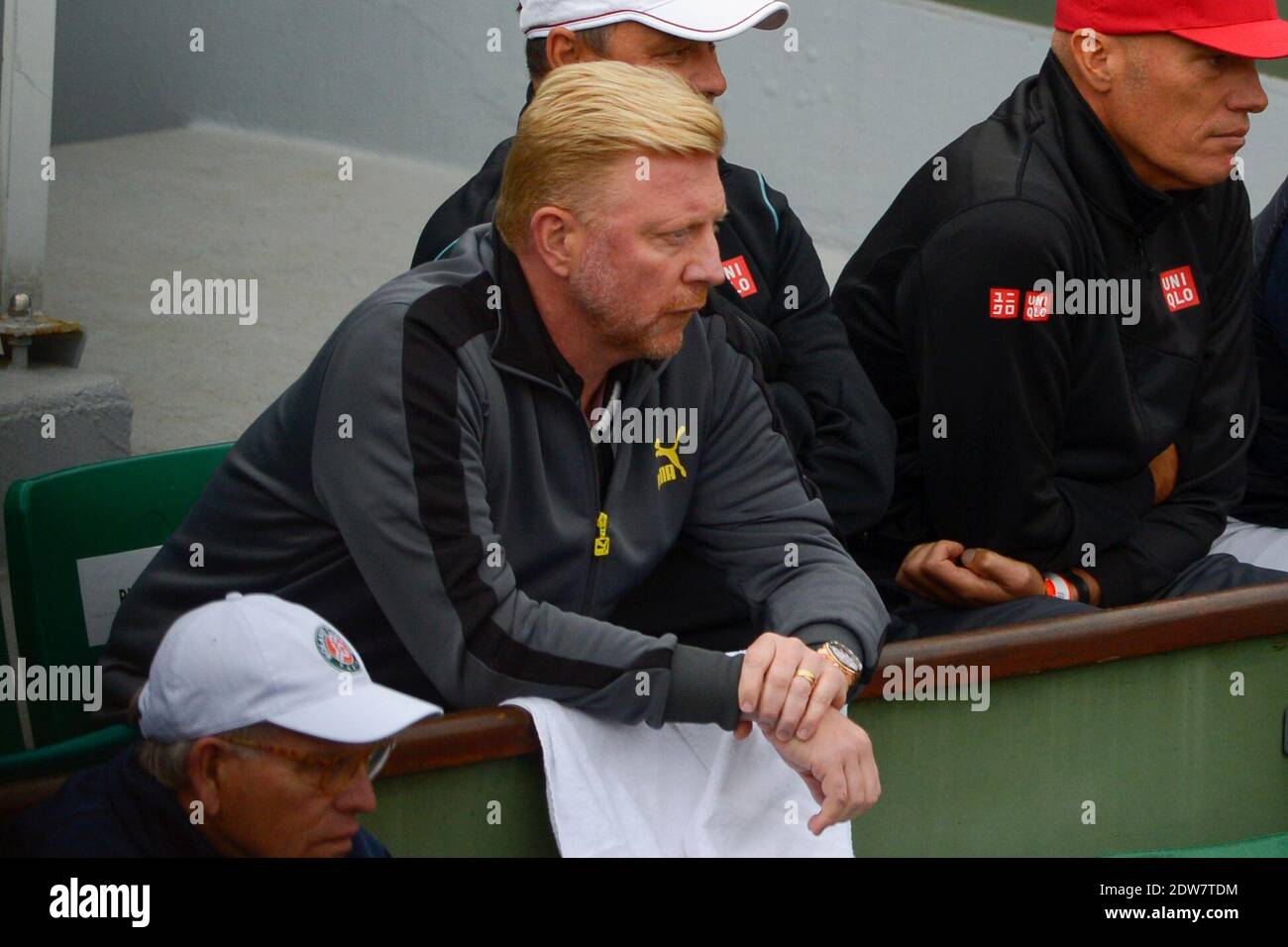 Boris becker playing tennis hi-res stock photography and images - Alamy