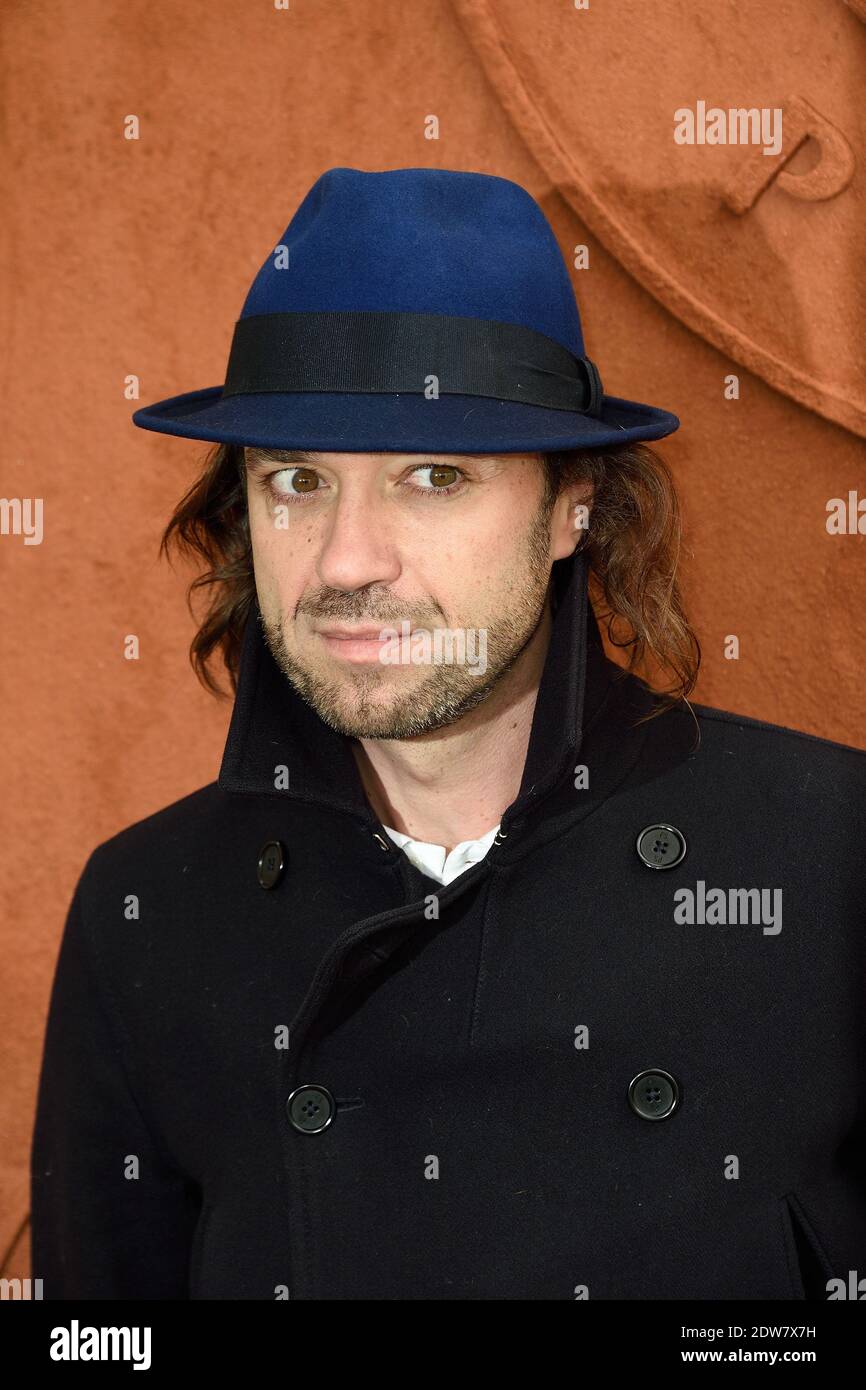 Stanislas stopping by the Village, the VIP quarter of the French Tennis ...