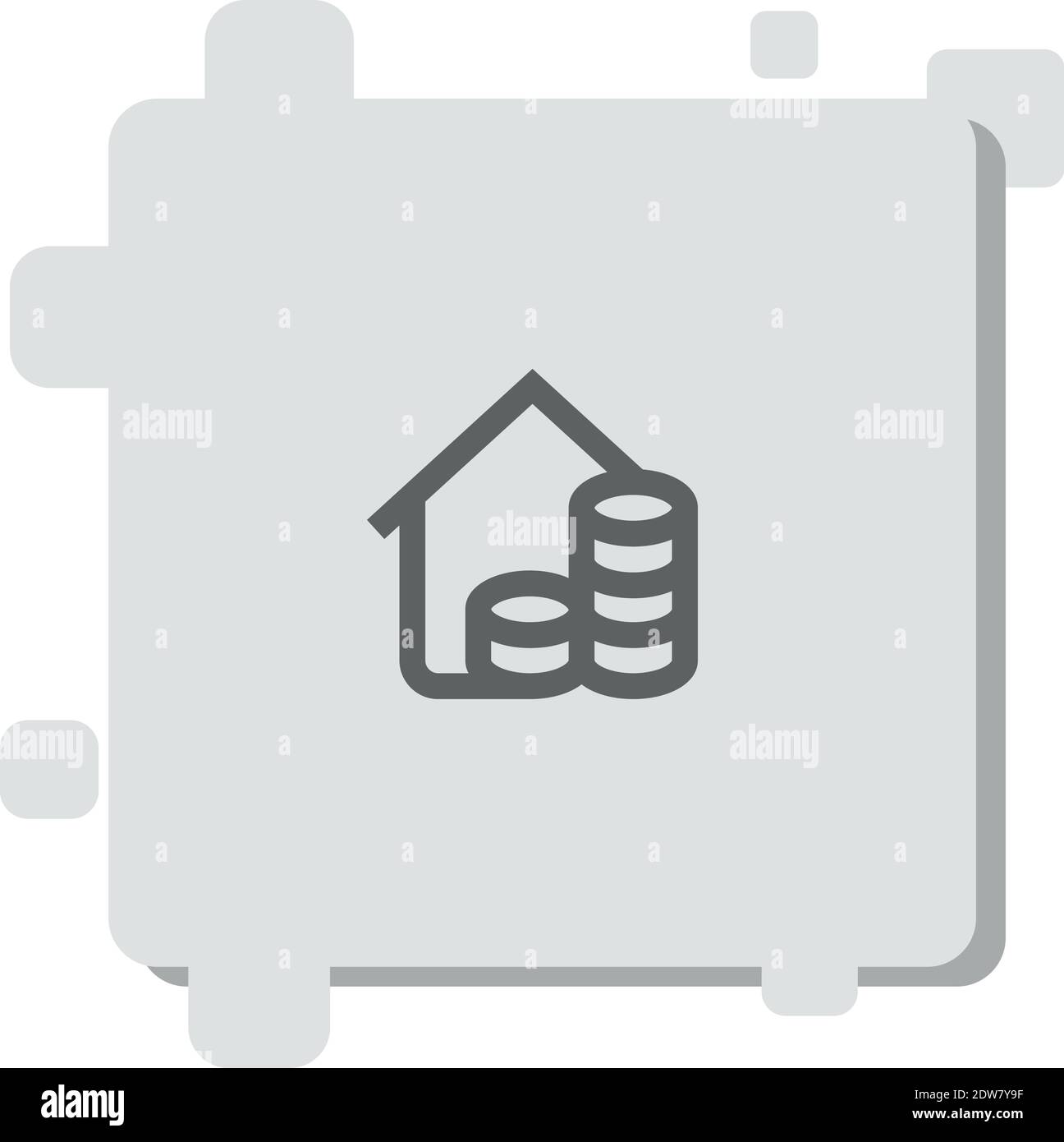 real estate vector icon modern simple vector illustration Stock Vector ...