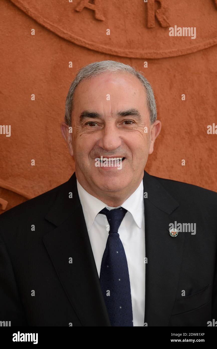 Jean Gachassin stopping by the Village, the VIP quarter of the French ...