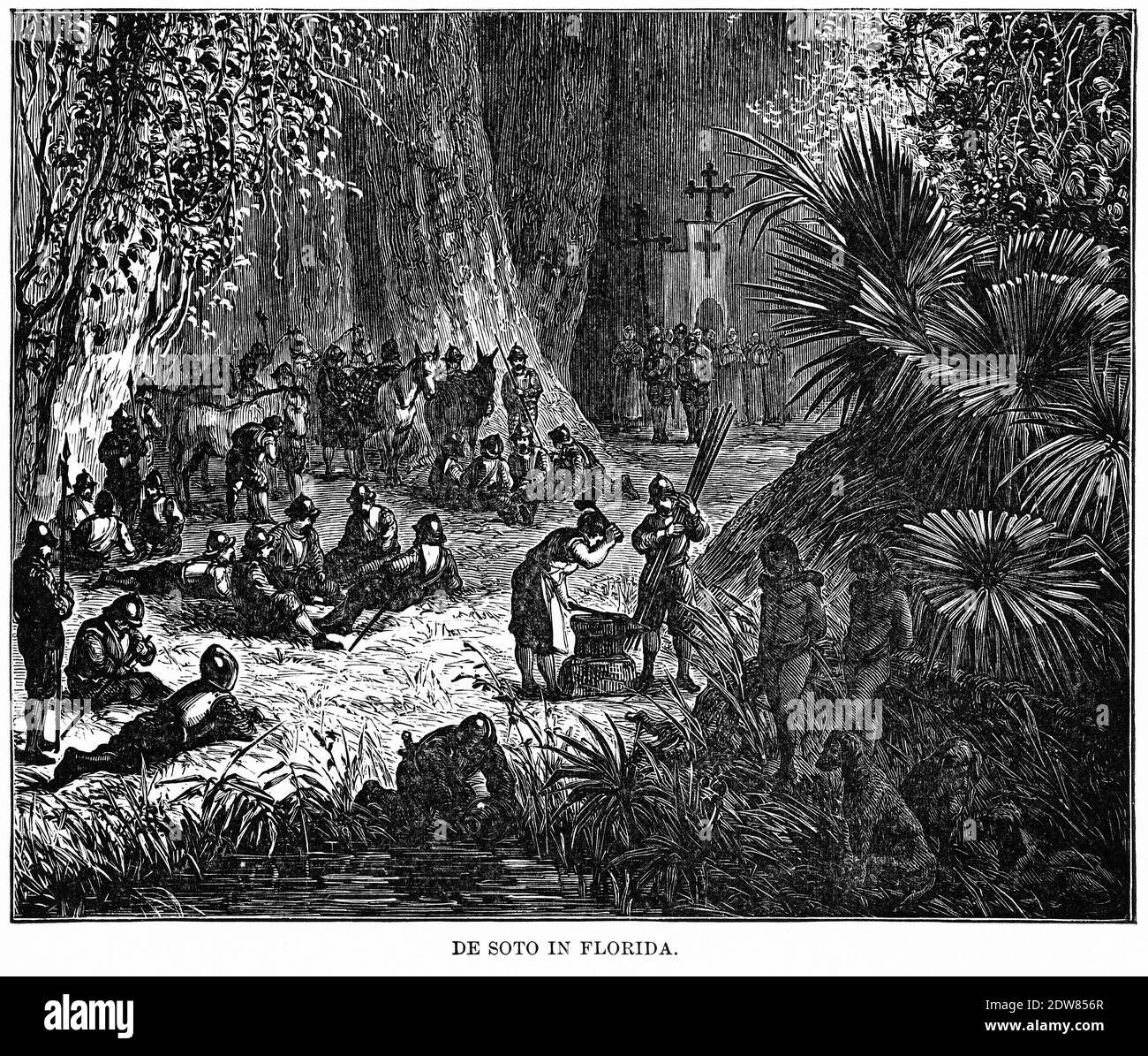 Conquistadors florida hi-res stock photography and images - Alamy