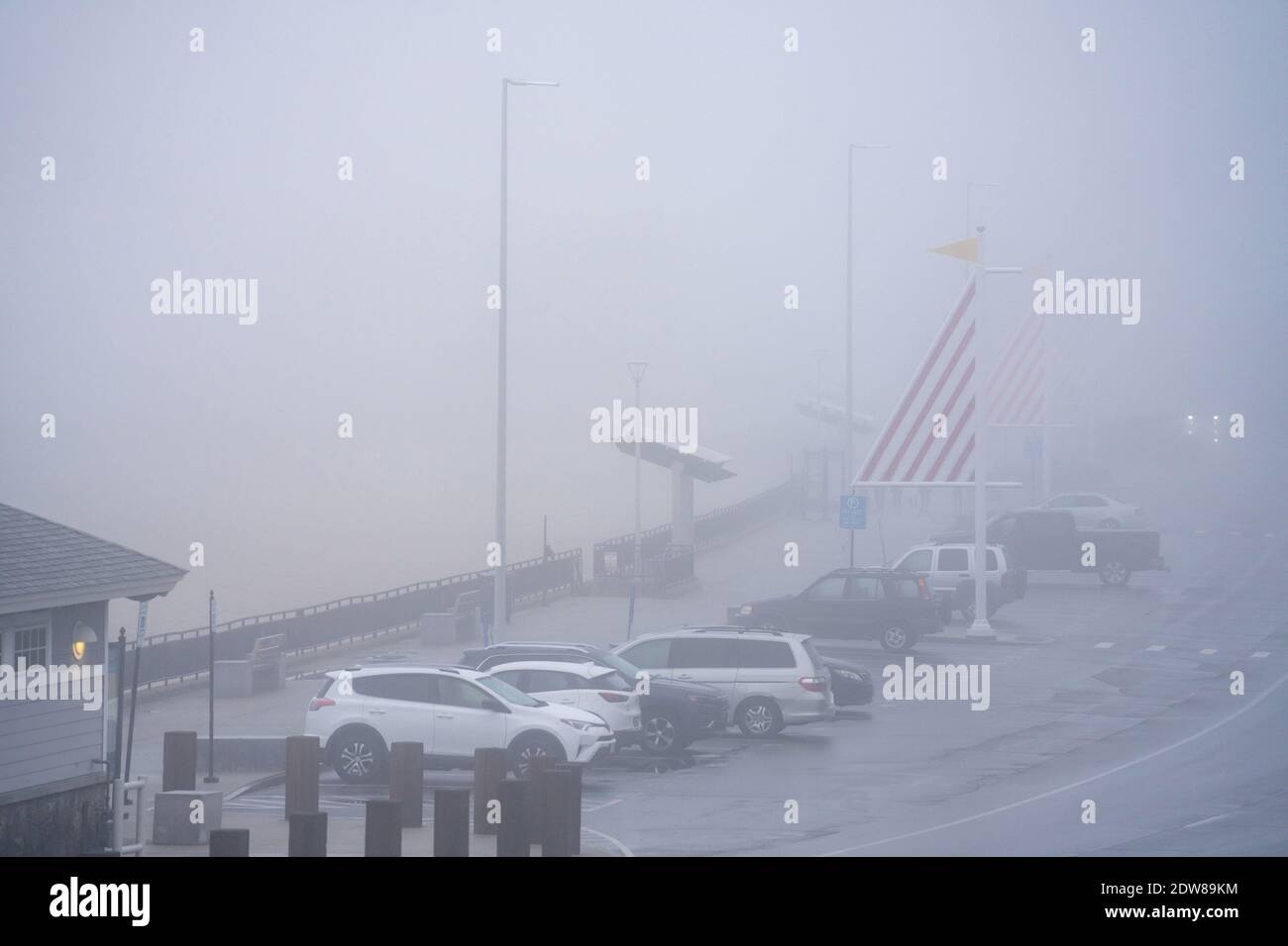 Winter scene in Hampton Beach NH USA Stock Photo - Alamy