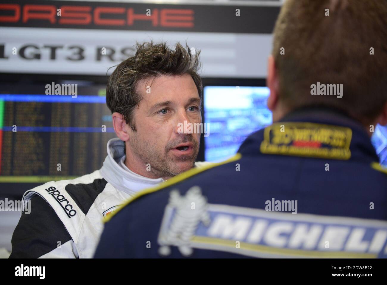 US actor and driver Patrick Dempsey of Racing Proton (Usa) Porsche 911 ...