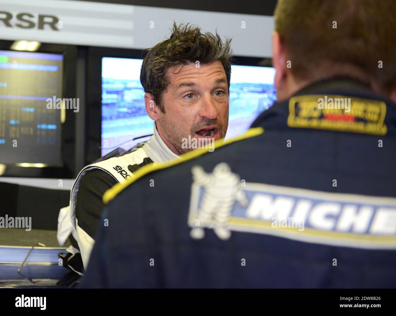 US actor and driver Patrick Dempsey of Racing Proton (Usa) Porsche 911 ...