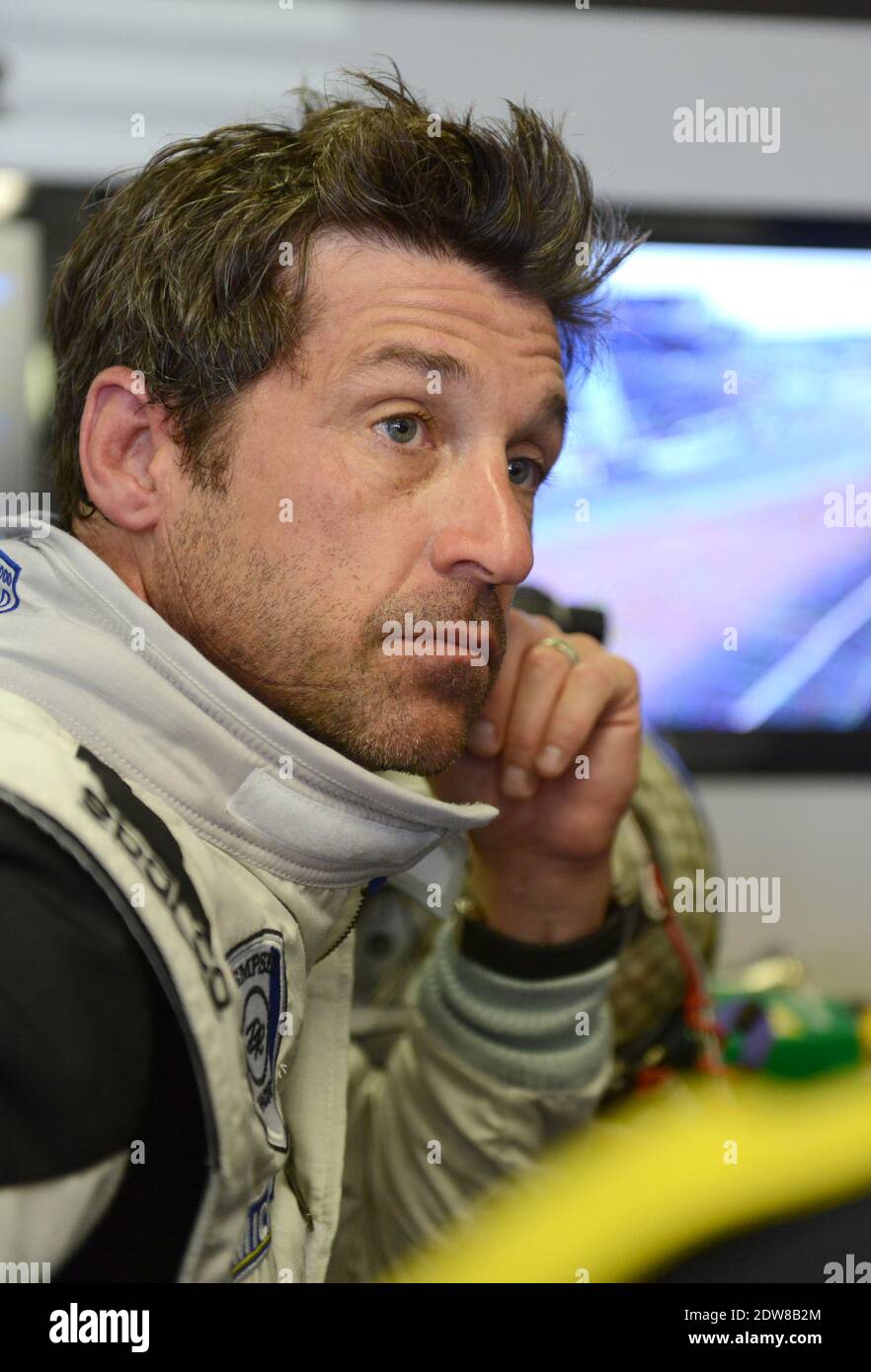 US actor and driver Patrick Dempsey of Racing Proton (Usa) Porsche 911 ...