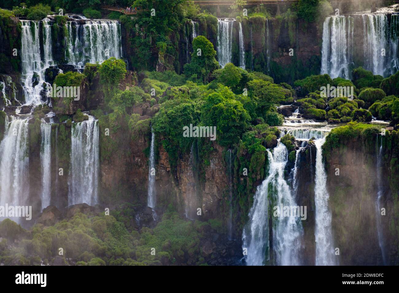 One of the biggest waterfalls of the world, Foz do Iguaçu (Iguazu Falls ...