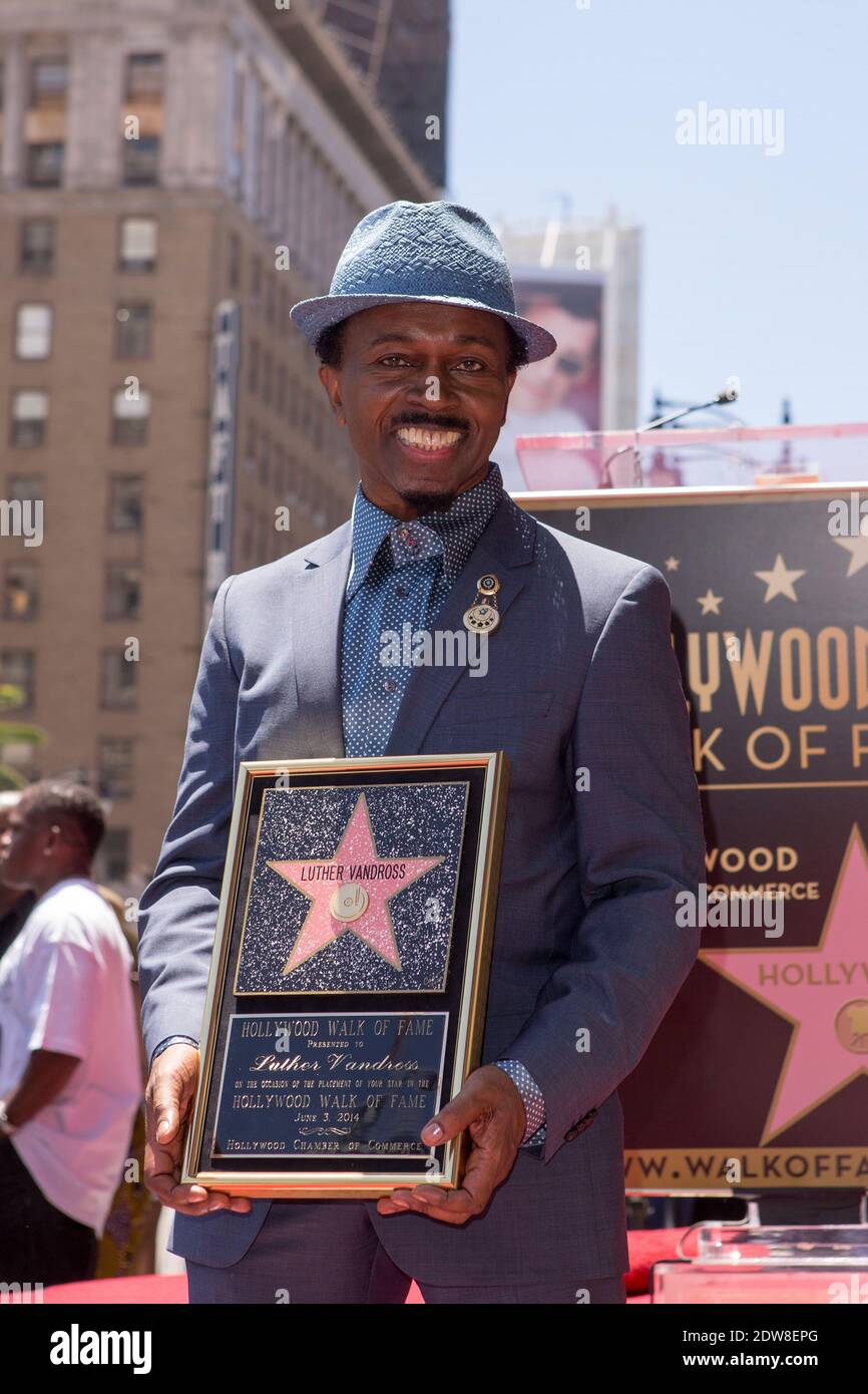 Alfonso "Fonzi" Thornton attends singer Luther Vandross being honored ...
