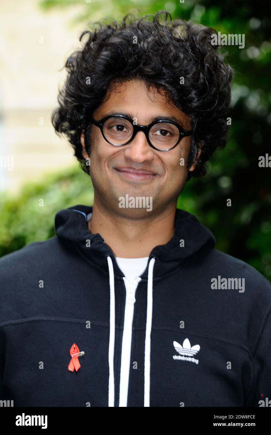 Sebastien Folin attending the Solidays Press Conference in Paris ...