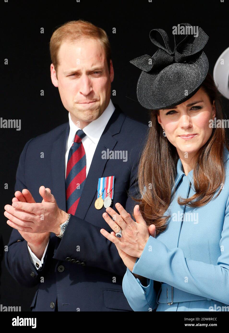 Duke and Duchess of Cambridge attend the Commemoration of the D-Day ...