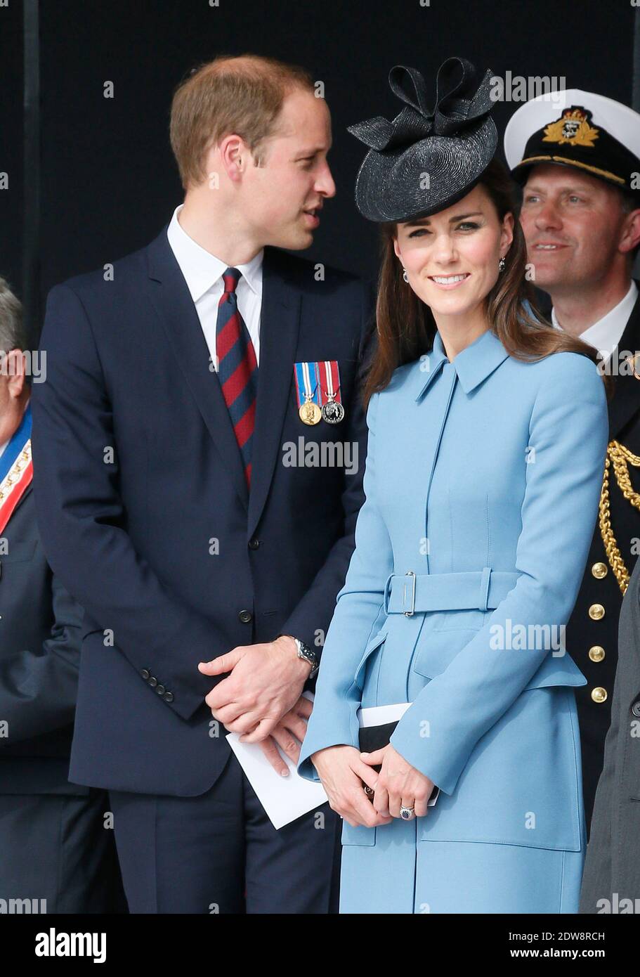 Duke and Duchess of Cambridge attend the Commemoration of the D-Day ...