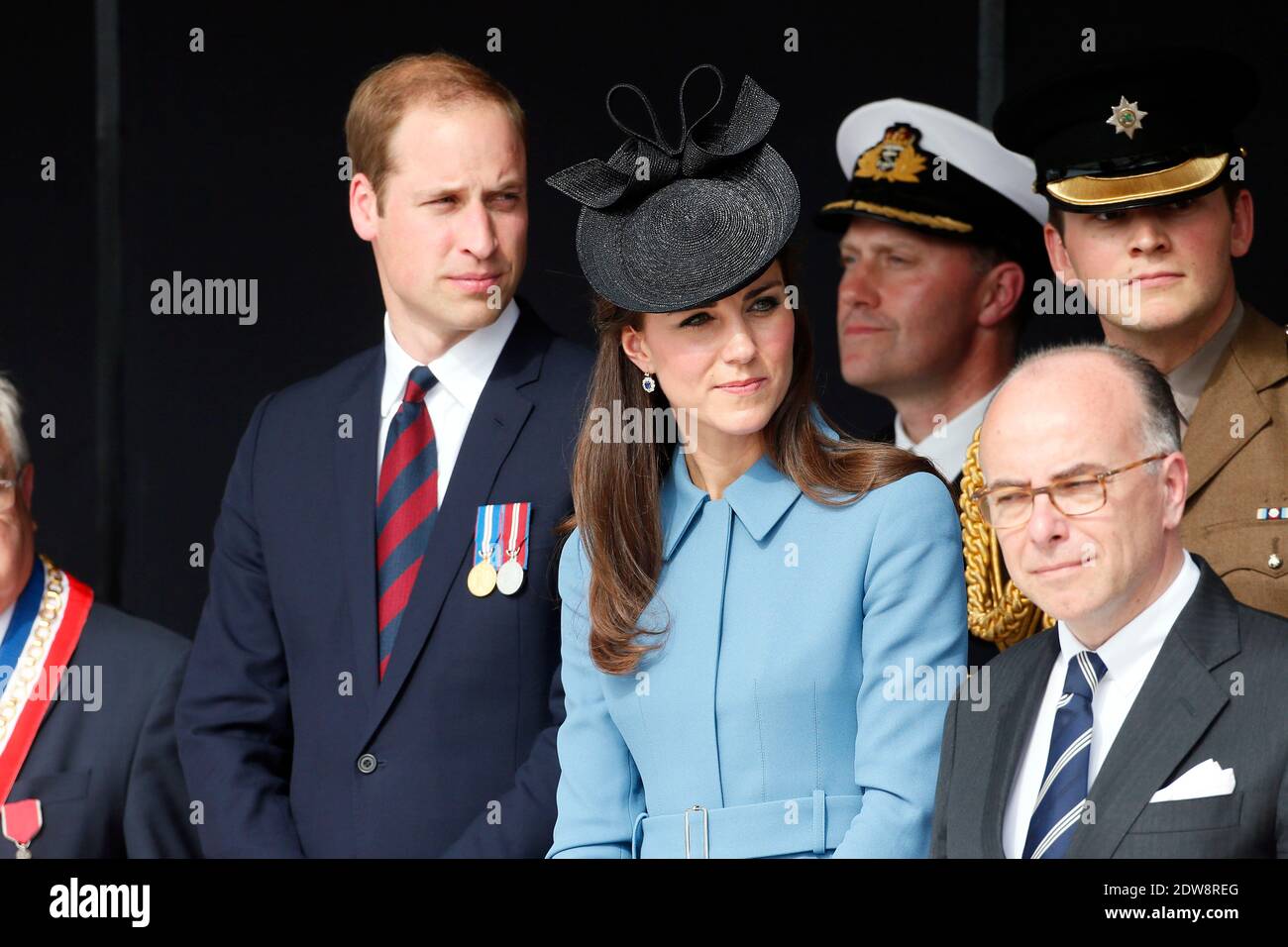 Duke and Duchess of Cambridge attend the Commemoration of the D-Day ...