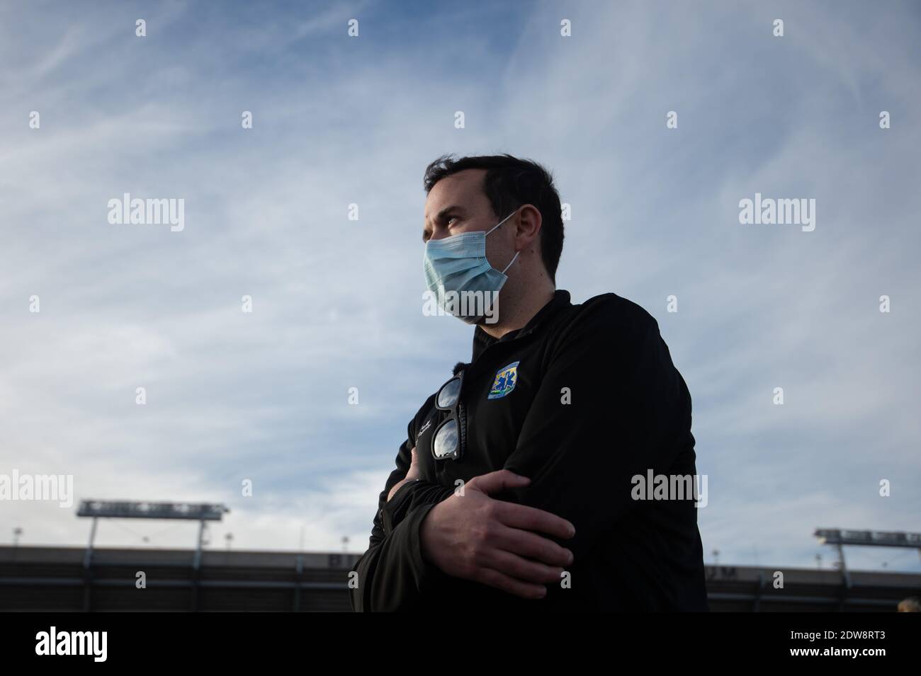 Manhattan, Kansas, USA. 22nd Dec, 2020. Assistant Director of the Riley ...