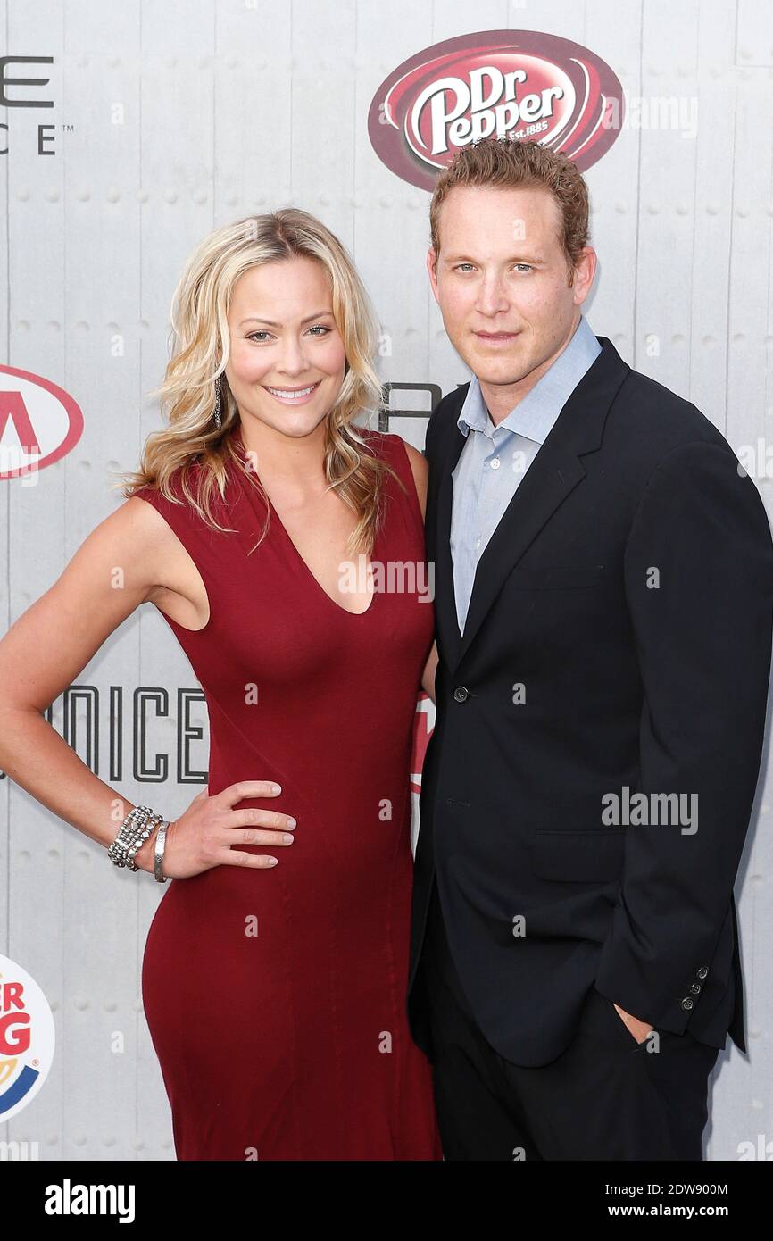 Cynthia Daniel and Cole Hauser attend Spike TV's 'Guys Choice 2014' at ...