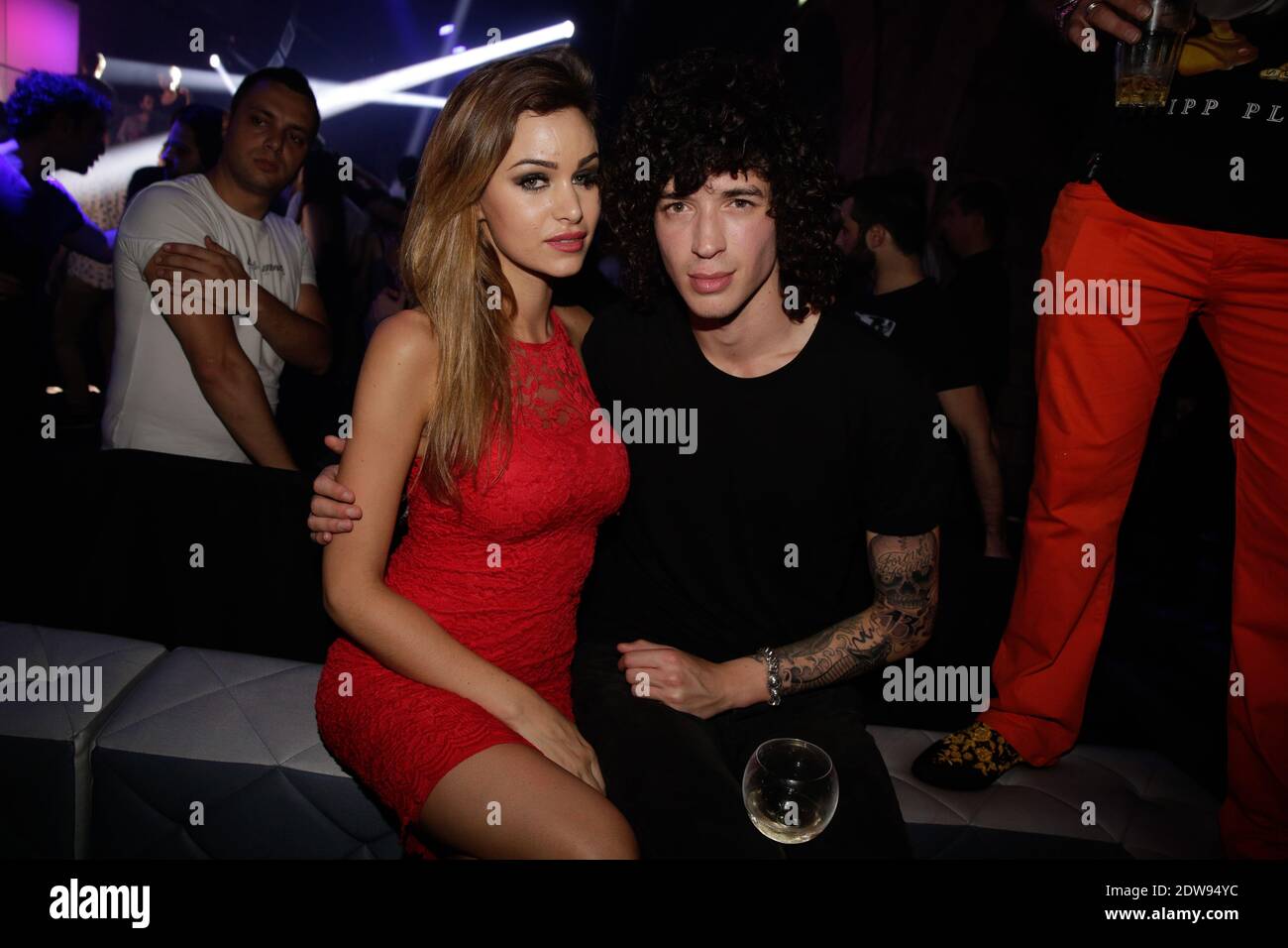 Julian Perretta and his girlfriend Elisa attending Gumball 3000 party ...