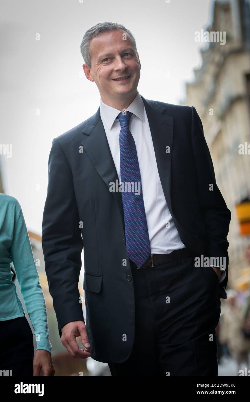 French right-wing UMP party MP Bruno Le Maire arrives for a UMP party ...