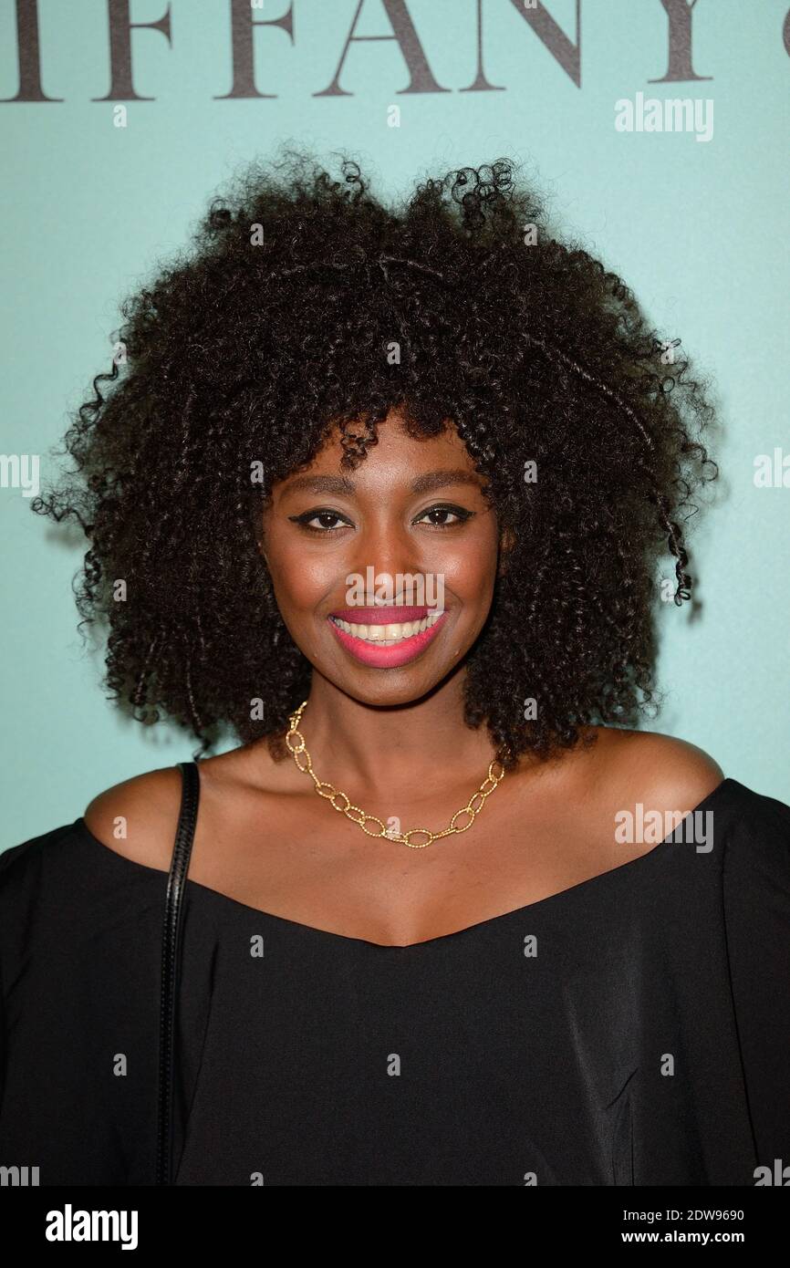 Inna Modja attending the Tiffany and Co opening store on the Champs ...
