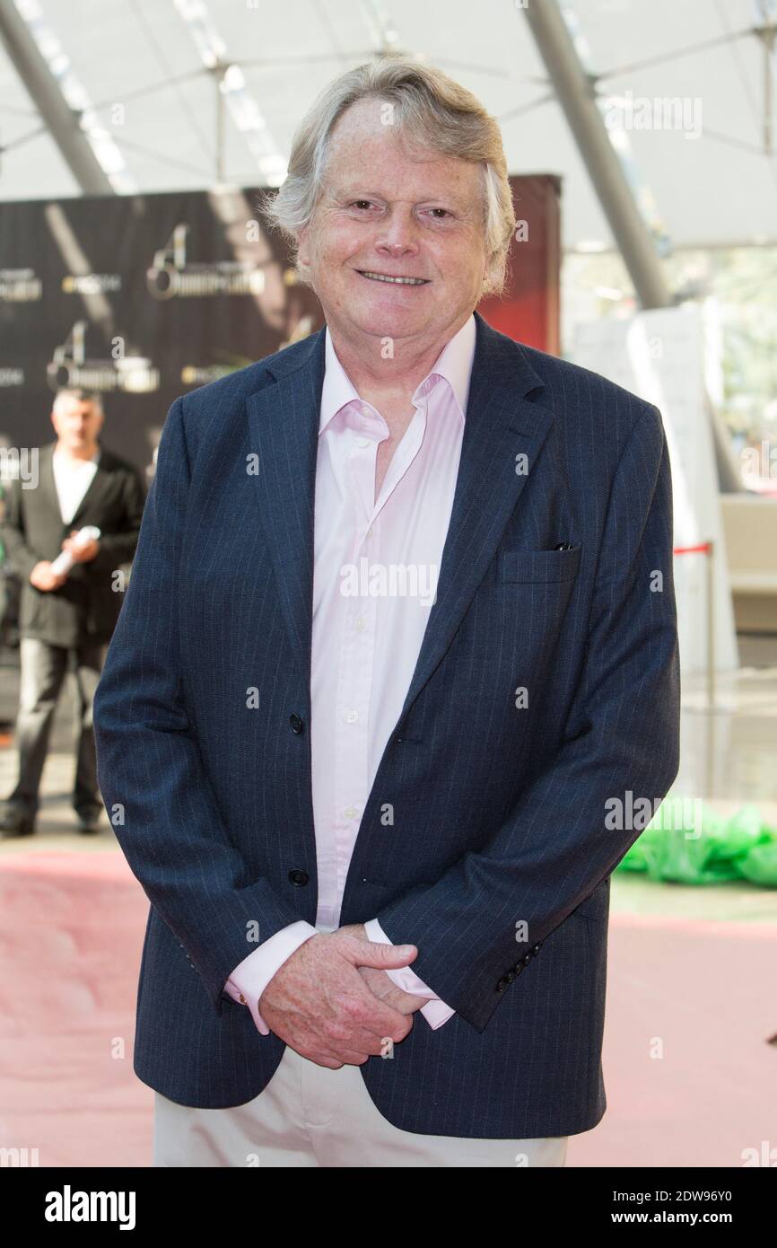 Michael Dobbs poses at a photocall at the 54th Monte Carlo TV Festival ...