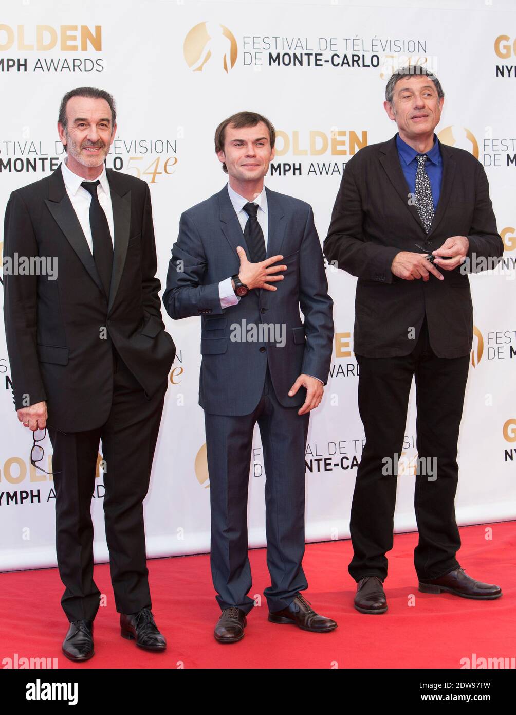 Robin Renucci, Robinson Stevenin, Edwin Baily arriving at the 54th ...