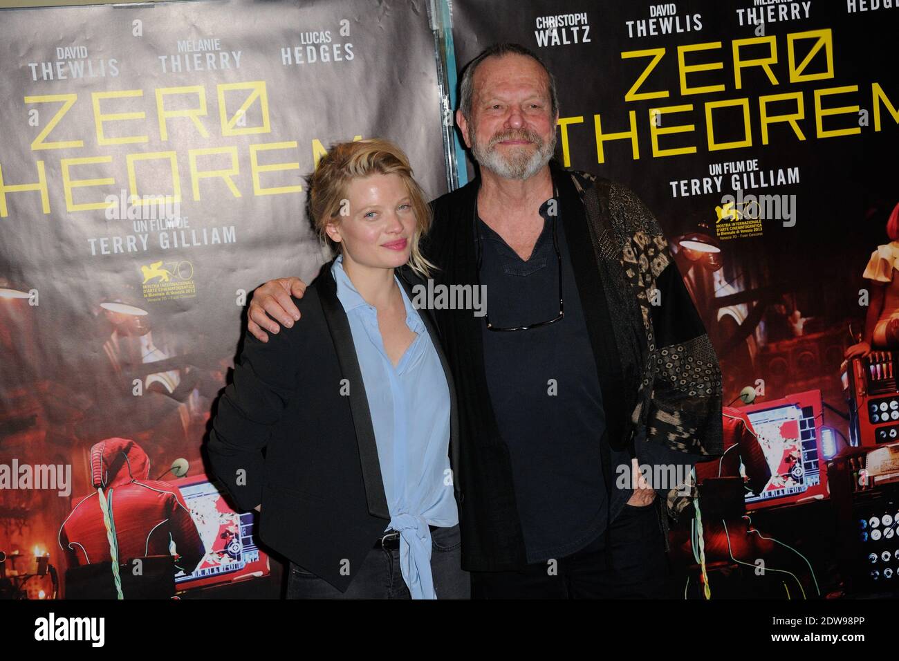 Melanie Thierry and Terry Gilliam attending Zero Theorem Premiere at ...