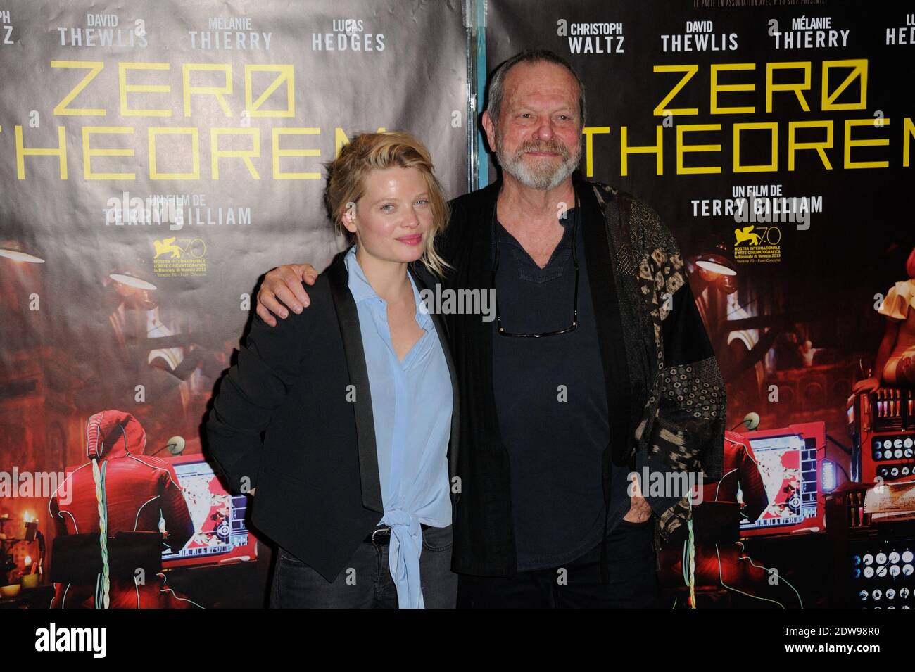 Melanie Thierry and Terry Gilliam attending Zero Theorem Premiere at ...