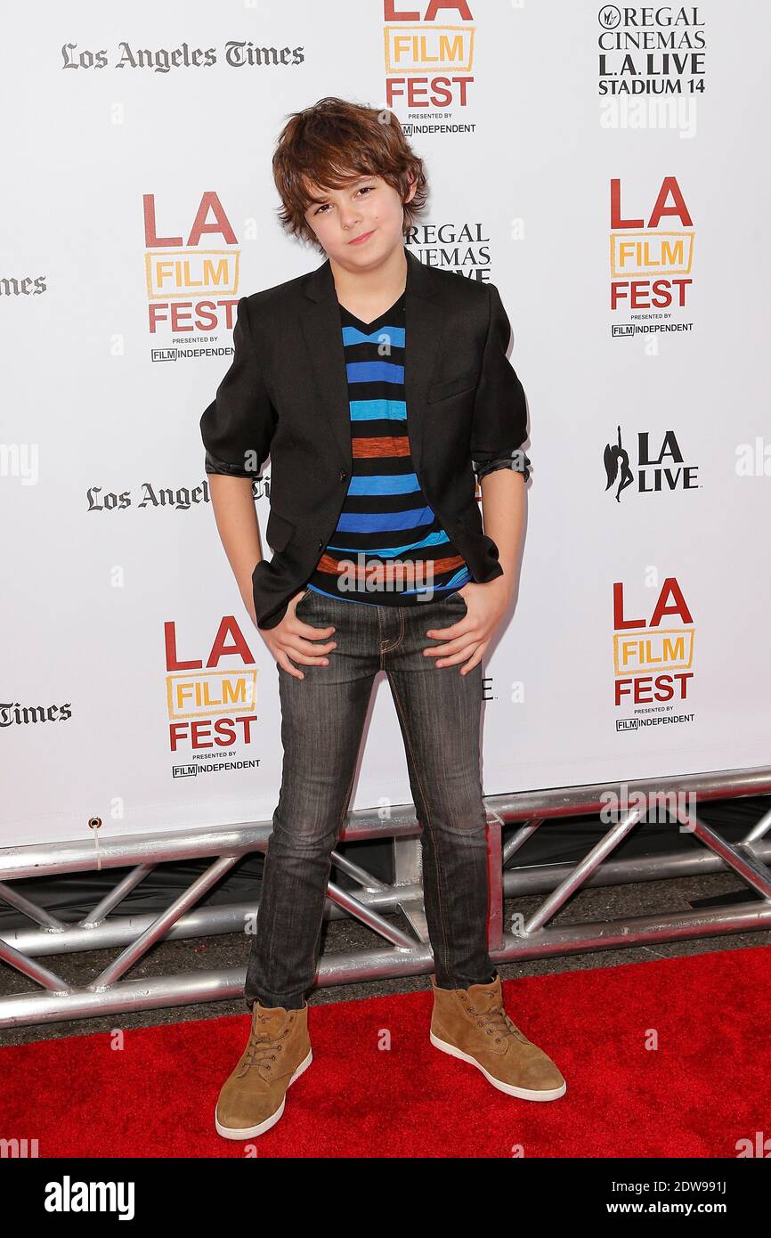 Max Charles attends the opening night premiere of Snowpiercer during ...