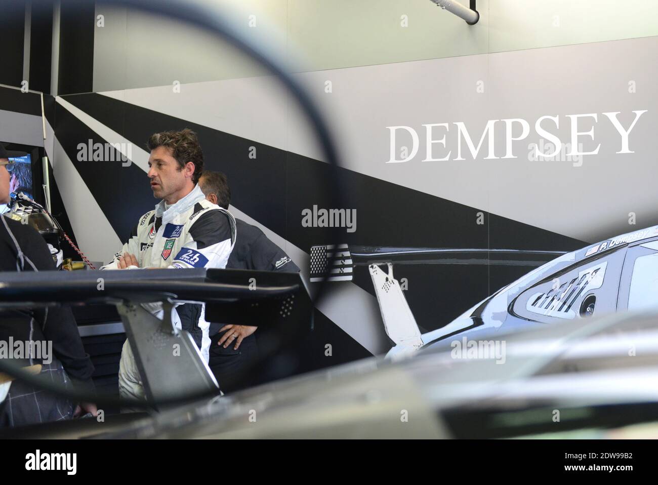US actor and driver Patrick Dempsey of Racing Proton (Usa) Porsche 911 ...