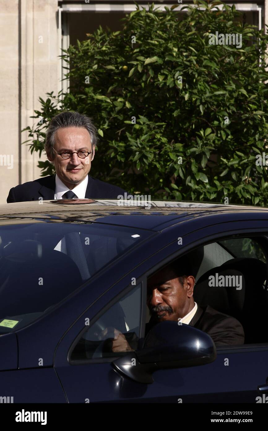 French general director of the Agency of the participations of the ...