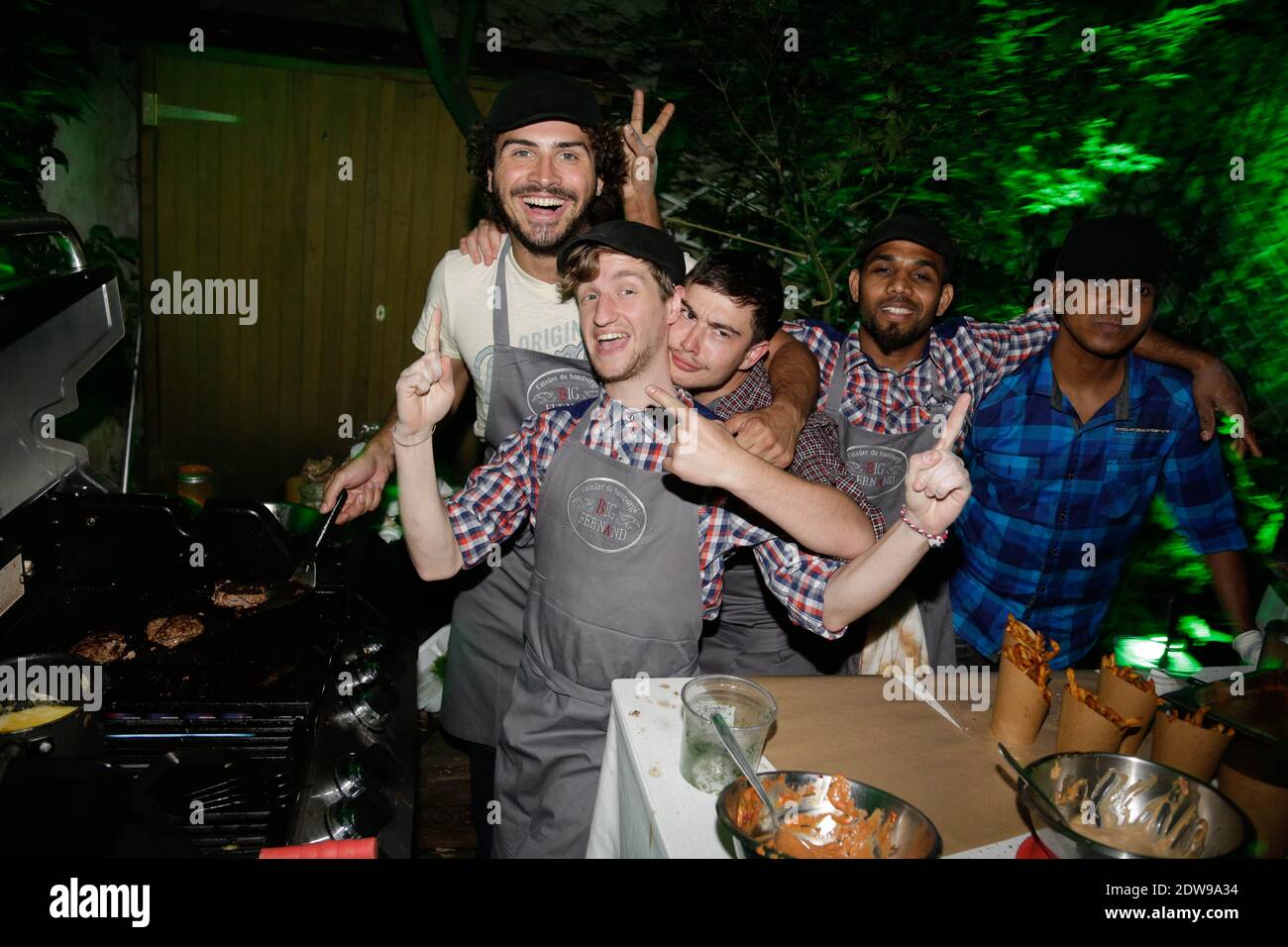 Maxime Musqua attending the SubRoom by Heineken Opening party in Paris ...