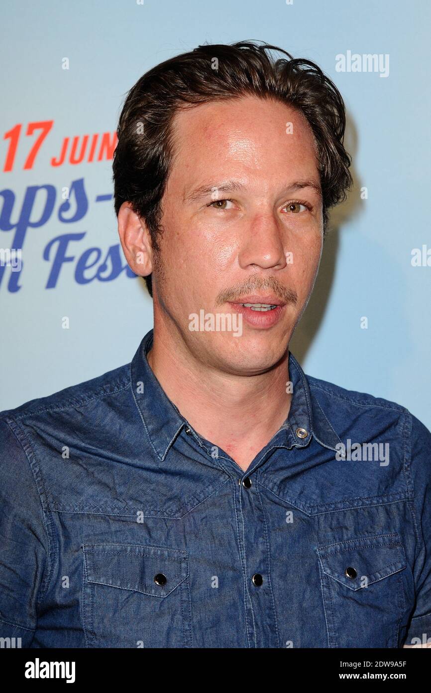 Reda Kateb attending the Hippocrate Premiere during the Champs-Elysees ...