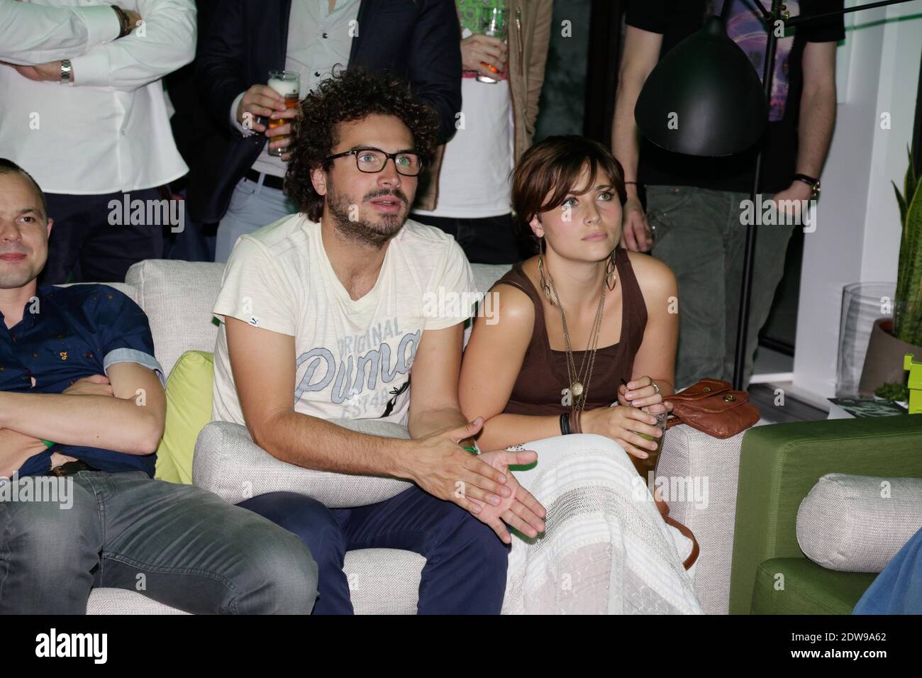 Maxime Musqua and his girlfriend Aurore Taddei attending the SubRoom by ...